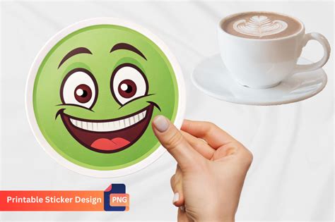 Funny Emoji Sticker Clipart Graphic By Allisonsuns · Creative Fabrica