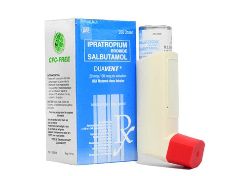 Duavent Inhaler Anticholinergic Medicine Unilab
