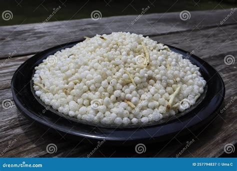 Namkeen Sabudana Falhari Chiwda Made Of Sago Balls Eaten During Fasting