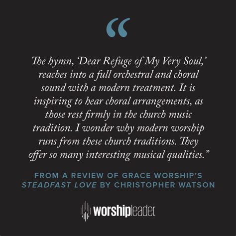 Worship Album Review Grace Worships Steadfast Love
