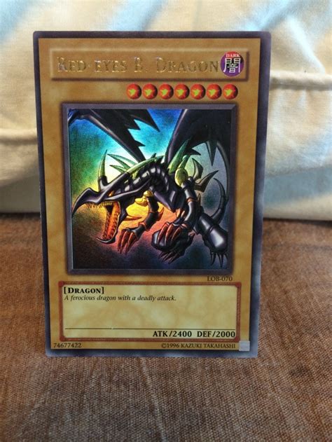 유희왕 붉은 눈의 흑룡 Red Eyes Black Dragon 카드 네이버 블로그