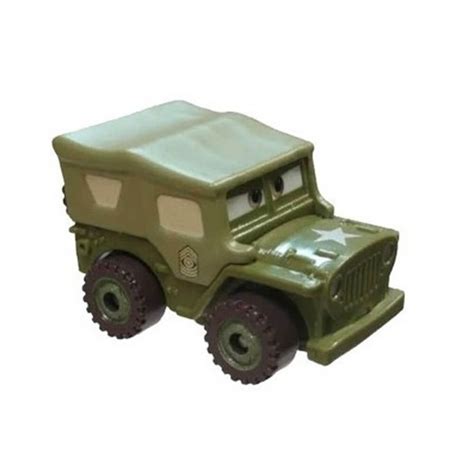 Sargento Mini Racers Vehículo Cars Disney Mattel Opción A Shop