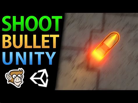 Unity Shooting Bullets Tutorial Jayanam Tutorials 3d Models Unity