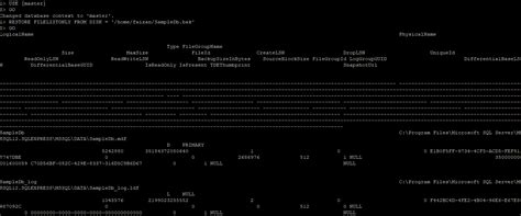 Sql Server Cannot Restore Mssql Database Because Mdf File Is Missing