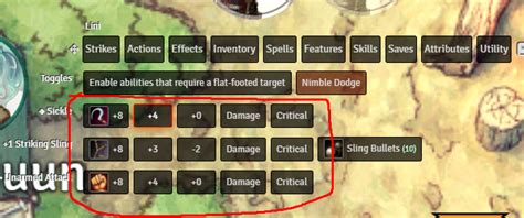Pf2e Attack Buttons Right Click Throws Error · Issue 163 · Drental
