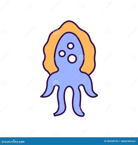 Photography Outline With Colors Fill Vector Icon That Can Easily Edit Or Modify Stock Vector