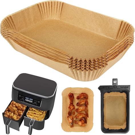 200pcs Air Fryer Liners For Ninja Dual Air Fryer Accessories