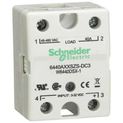 Schneider Surface Mounted 40 A Max Output Current Solid State Relay