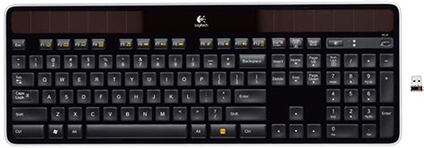 Logitech K Solar Wireless Keyboard GeekAlerts