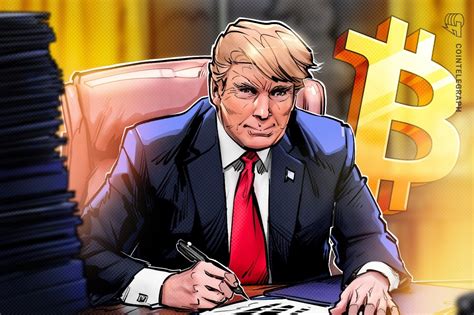 Donald Trump Firmó Una Orden Ejecutiva Para La Reserva Estratégica De