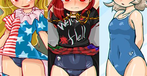 東方 東方ラフまとめ Winnのイラスト Pixiv