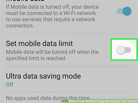 3 Ways To Turn Off Data Usage Warnings On Your Android Wikihow Tech