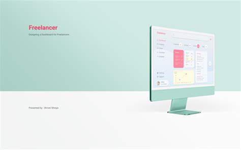 Freelancer Dashboard Behance