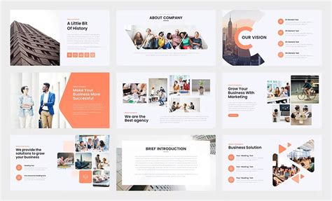 Pitch Deck Шаблон презентации — Каталог слайдов — Слайды и инфографика