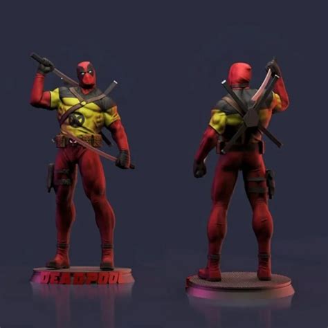 Deadpool And Wolverine Stl 3d Print Files
