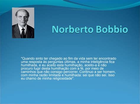 Norberto Bobbio Ppt