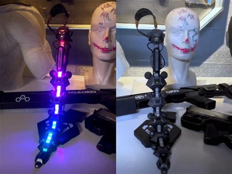 Wearable David Sandevistan Cosplay Collector S Piece Back Spine Prop