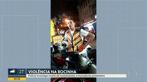 Vídeo Polícia Investiga Morte De Mototaxista Na Rocinha Bom Dia Rio G1