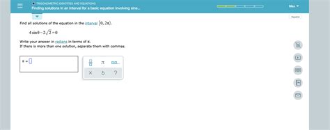 Answered TRIGONOMETRIC IDENTITIES AND EQUATIONS Max Finding Solutions
