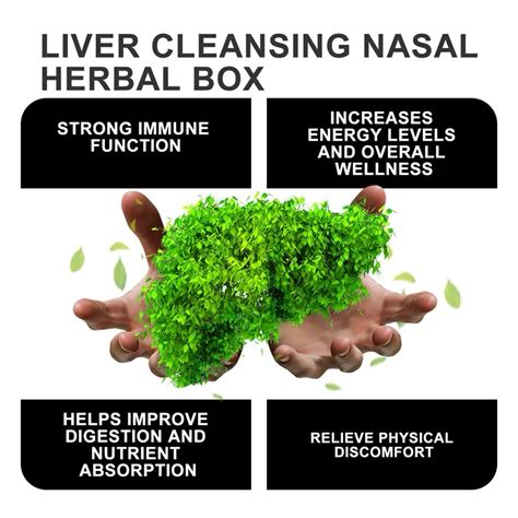 Ouhoe Liver Cleansing Nasal Herbal Box 18ml Relieve Liver Disease