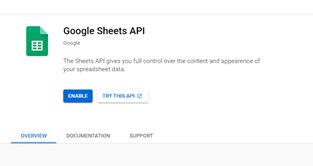 Google Sheet API Getting Started OAuth Authentication Setup