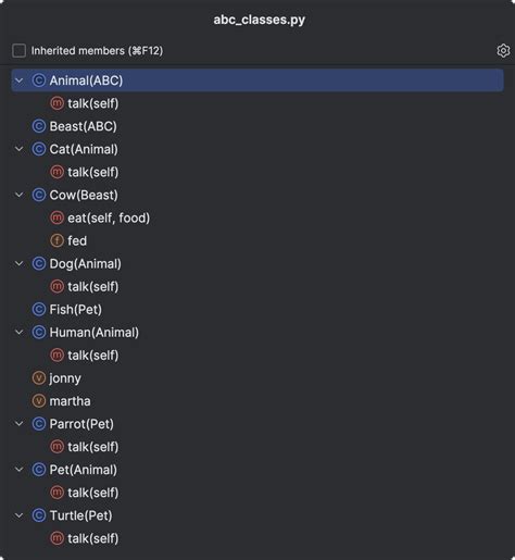 View Source File Structure PyCharm Documentation