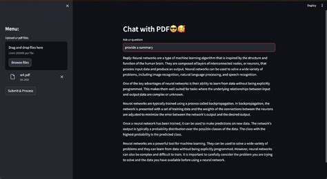 Yaseen Shaikh On Linkedin Chatwithpdf Documentinteraction Ai Nlp Streamlit Python