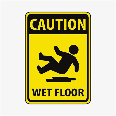 Whats A Wet Floor Sign Types Usage And Legal Requirements