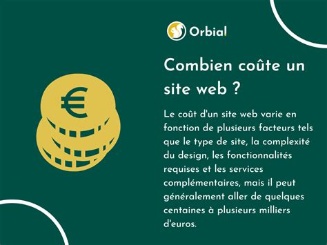 Combien Coûte Un Site Web Orbial