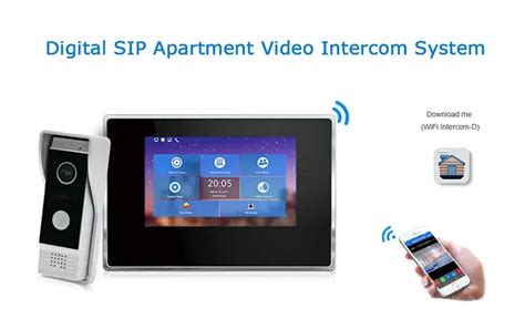 Touch Screen Tcp Ip Sip Video Intercom Door Entry Phone Bell System Buy Tcp Ip Sip Video