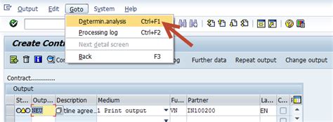 Solved Default Output Type For Contract Sap Community