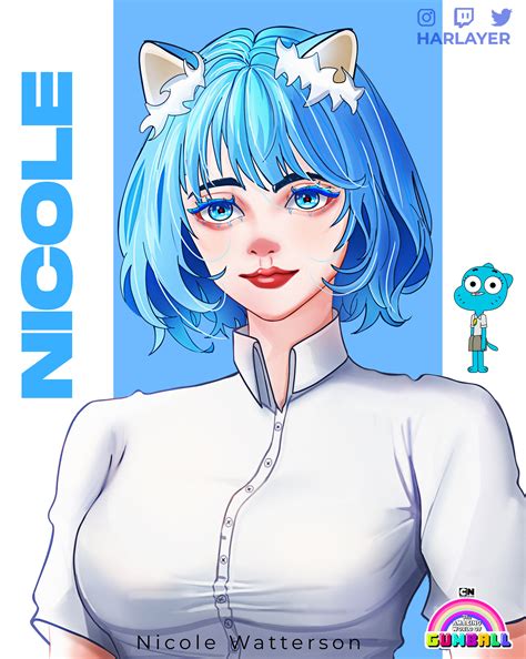 The Amazing World Of Gumball Nicole So Nicole From The Amazing World