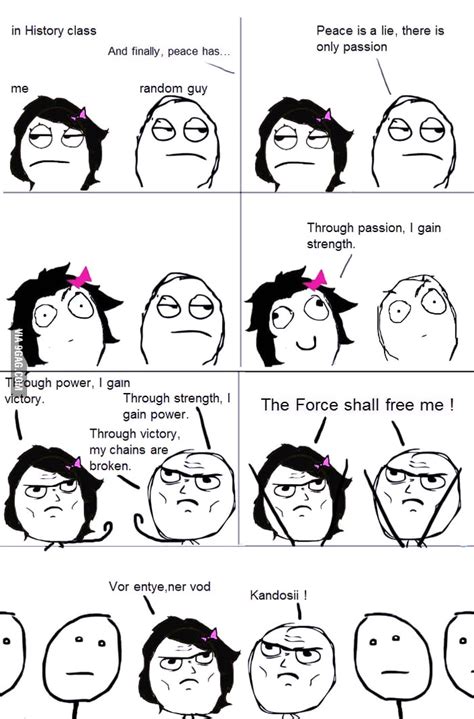 History Class Geek Moment 9gag