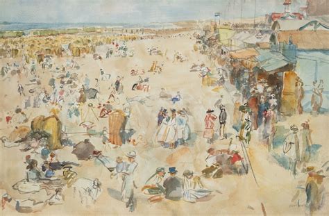 Isaac Israels | Aquarelle und Zeichnungen zum Verkauf | Ein lebhafter ...