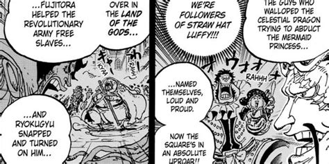 One Piece Ryokugyu Vs Admiral Fujitora