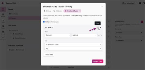 Using Conditional Rules