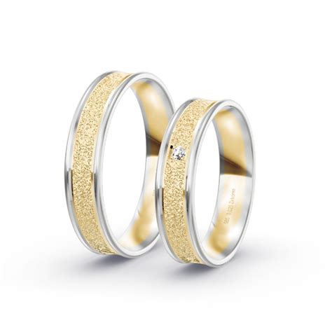 Eheringe Partnerringe Gold BiColor Modell Preetz EFES