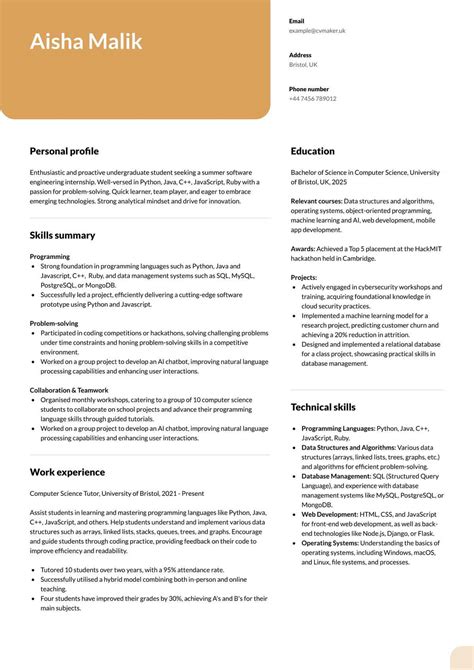 Cách Viết Cv Bằng Tiếng Anh Cho Sinh Viên And Mẫu Tham Khảo