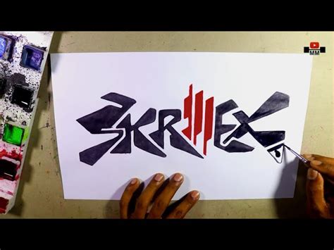 Drawings Of Skrillex Logo