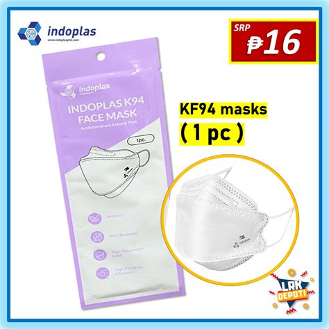 Indoplas Kf94 Disposable Face Masks Fda Registered 1 Pc Lazada Ph