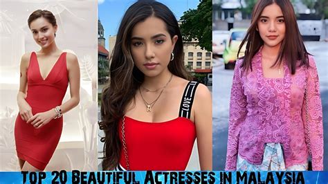 The Top 20 Beautiful Actresses In Malaysia Funkyfunk24 Youtube