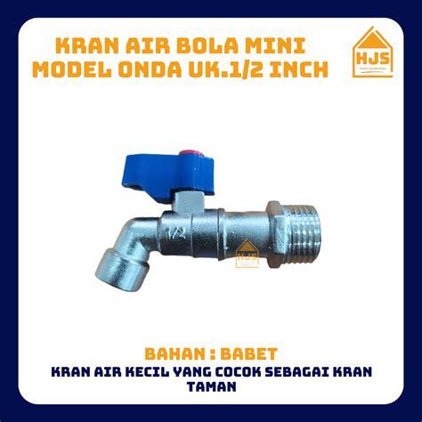 Kran Keran Air Model Onda Panjang Uk Inch Inch Kran Air Bola Mini Keran Tembok