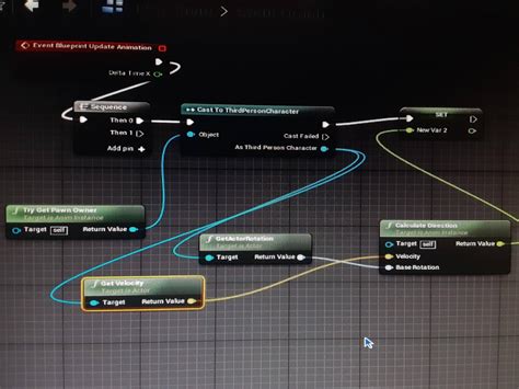 so my character won t transition from animation to animation and i have no idea why this di the