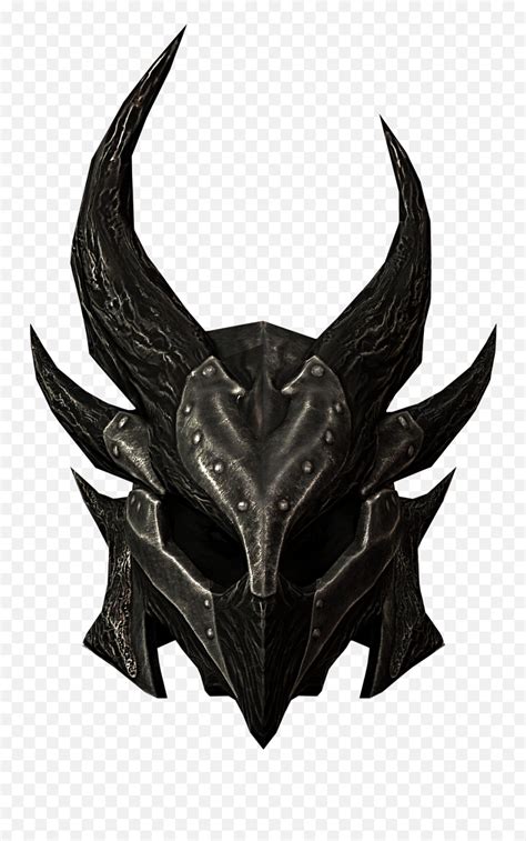 Skyrim Daedric Armor Drawing Skyrim Daedric Helmet Png Skyrim Icon