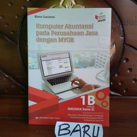 Jual Buku Komputer Akuntansi Pada Perusahaan Jasa Dengan MYOB C3 Kelas