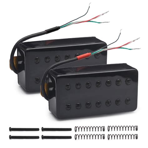 7 String Guitar Humbucker Pickup Dual In Line Slotted Screw For