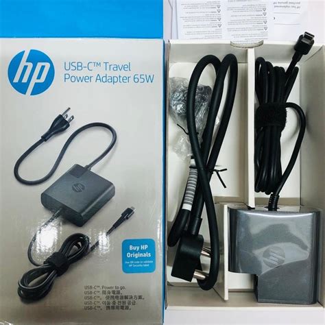 Hp Usb C W Travel Power Laptop Adapter Output Voltage V Input Voltage V At Rs