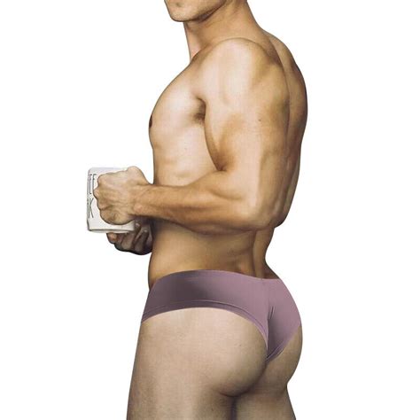 Men Half Hip Sexy Low Waist Underwear U Pouch Panties Shorts Wrap