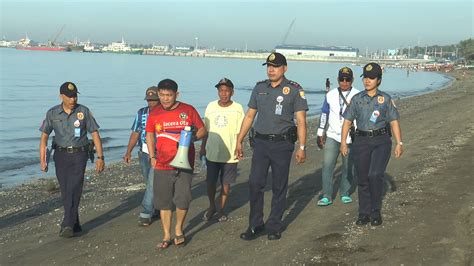Quezon Maritime PNP At Brgy Talao Talao Nag Inspeksyon Sa Mga Beach