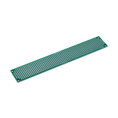 Premium Double Sided 1 X 6 Pcb Proto Perf Board Lf Perfboard St Perf 1 6 Ebay